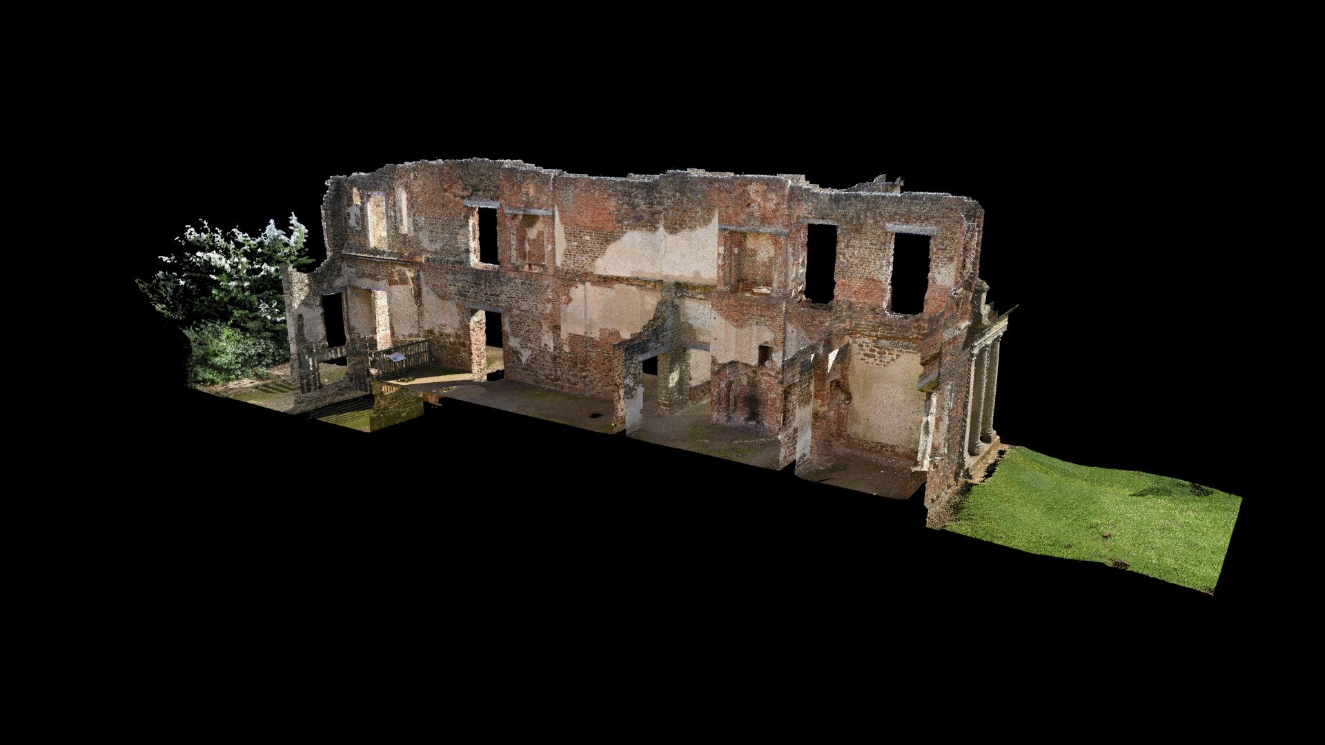 Houghton House - 3D Point Cloud (V,C) - 3D model by Holding Page ...