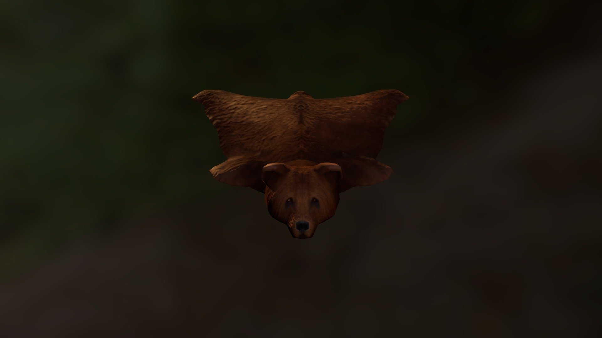 Bear Rug Model - 3D model by ChocoFries [72d5185] - Sketchfab
