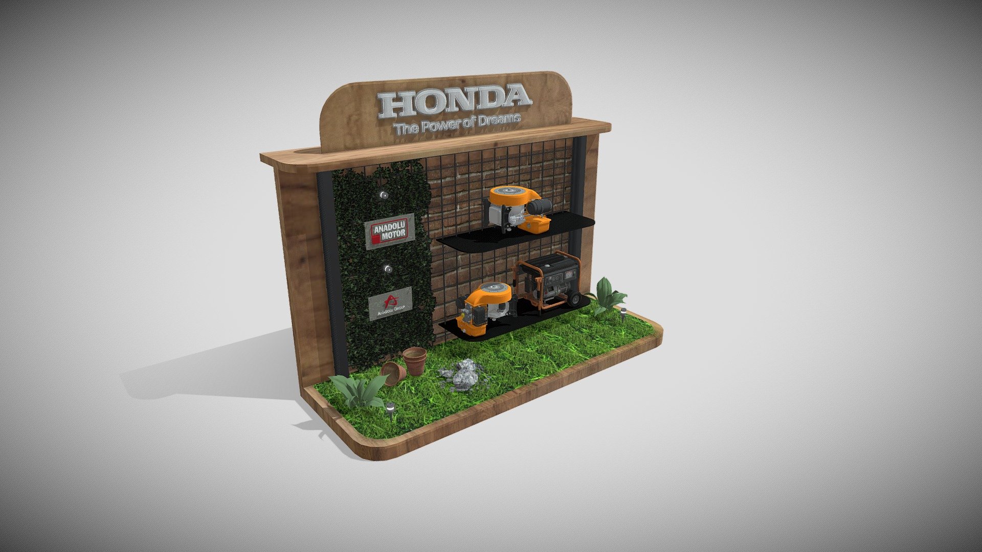 MINI_STAND_S - 3D model by fikirmod [72d68d9] - Sketchfab