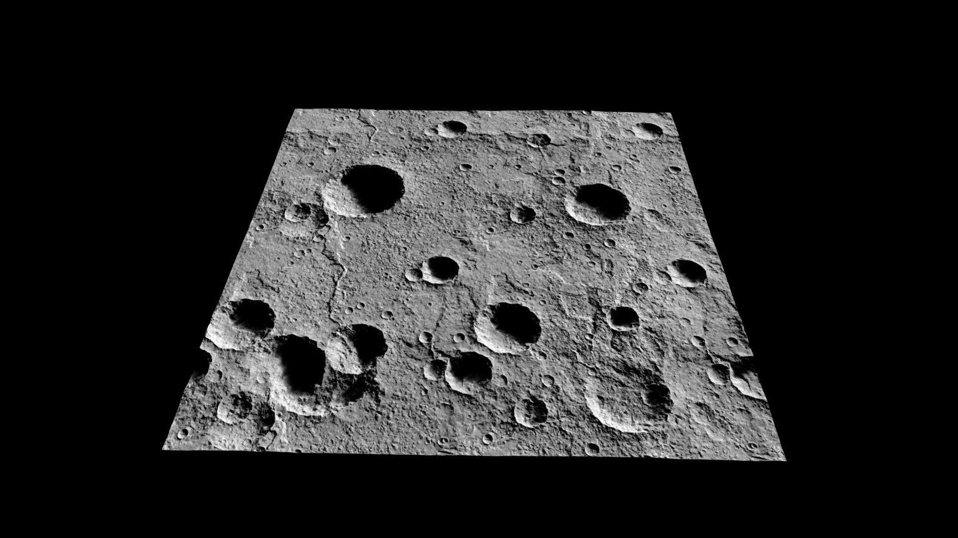 Moon Terrain Flat 2 - Buy Royalty Free 3D model by Desertsage [72d698a ...