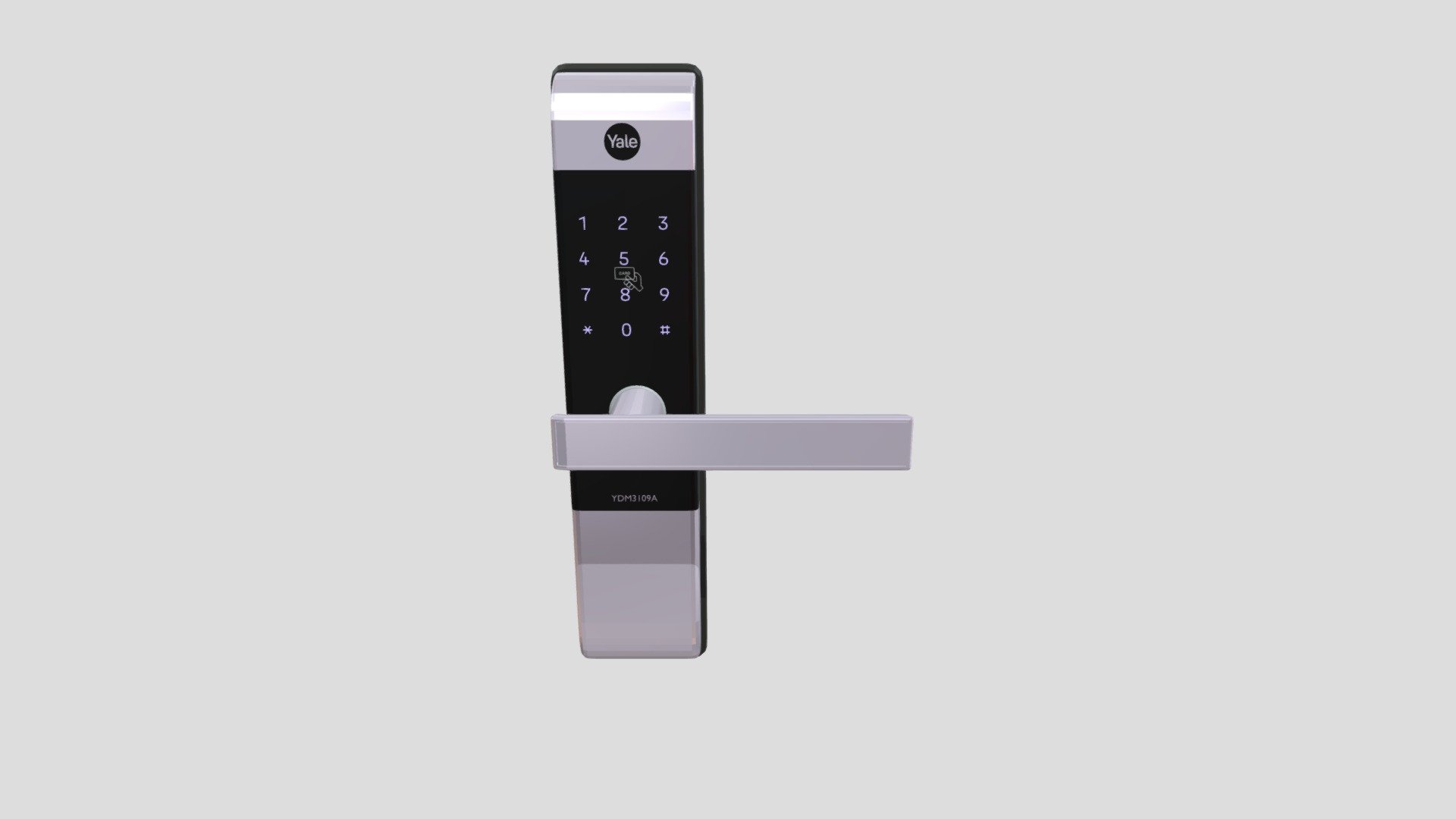 Yale YDM3109A - 3D model by arunmohan060 [72d69ae] - Sketchfab
