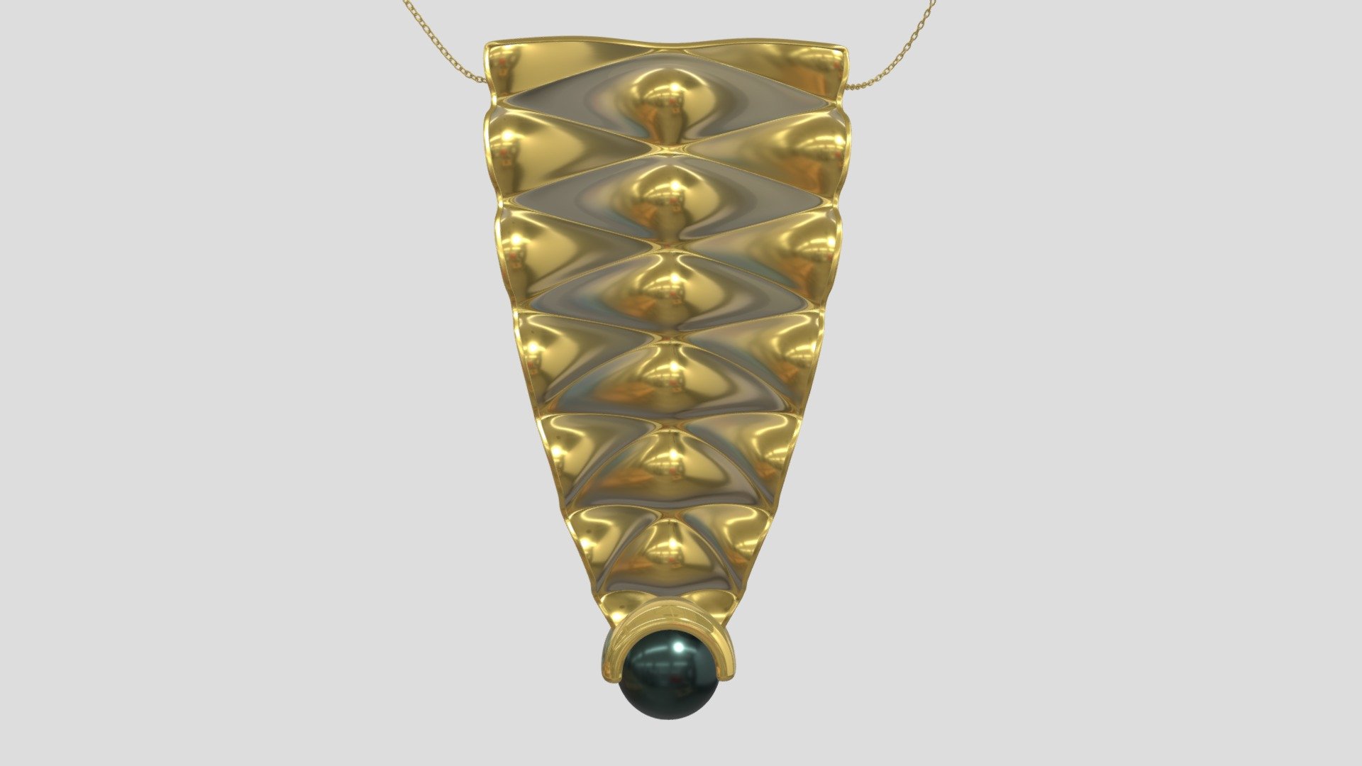 Pearl Pendant - Buy Royalty Free 3D model by VR Jewelry Designer (@vr ...