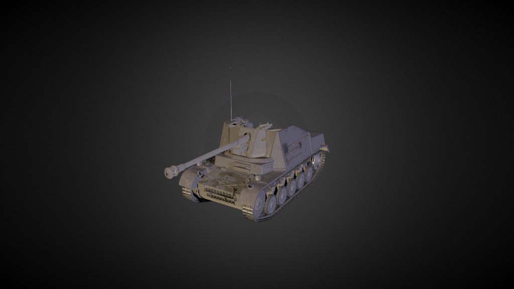 Marder II - 3D model by Degit22 [72d6d39] - Sketchfab