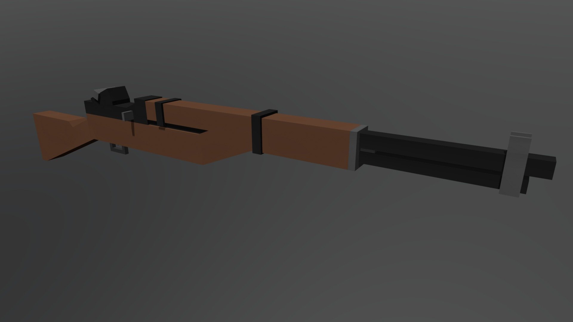 Low-Poly M1 Garand - 3D model by Pundus Art (@Pundus_Art) [72d78e0] - Sketchfab