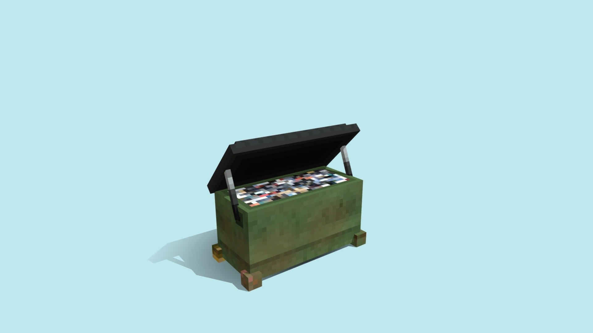 Dumpster - 3D model by glxtxh [72d7d2a] - Sketchfab