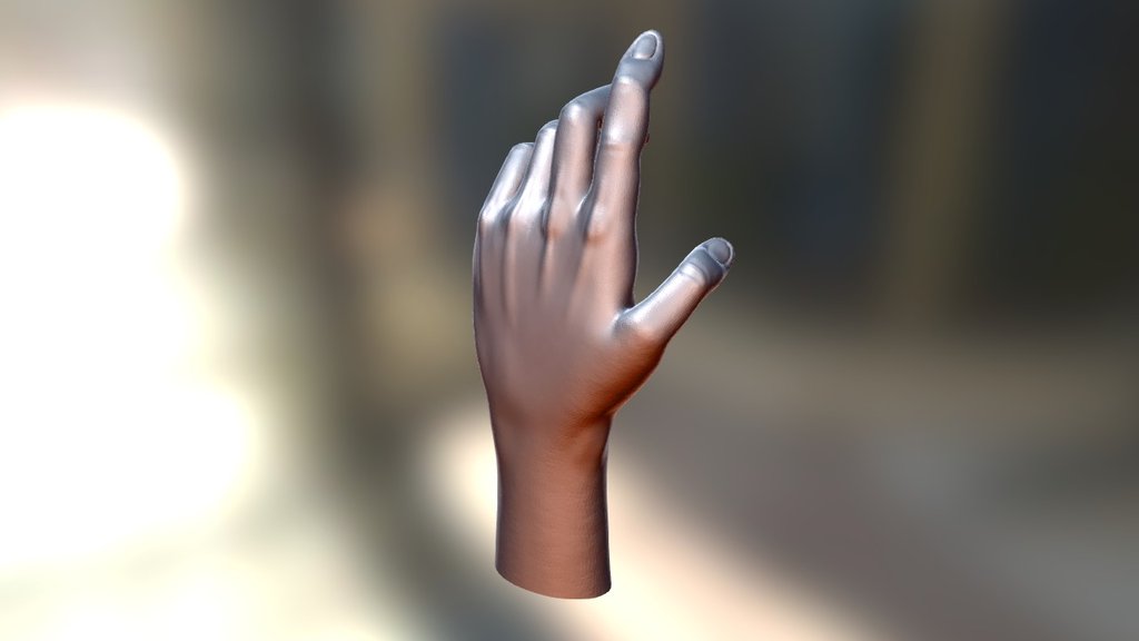 SculptJanuary Day 31 : Hand - Download Free 3D model by aunpyz [72d8cb9 ...