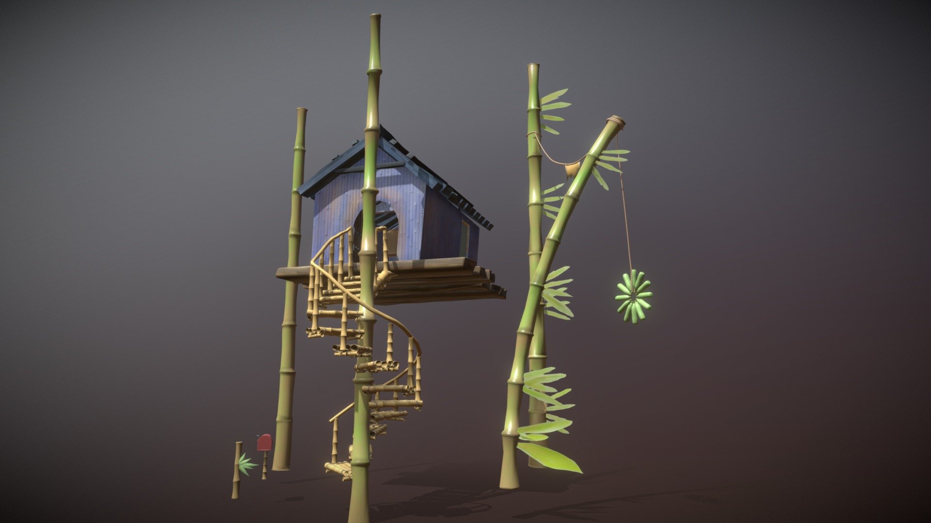 Tree house - 3D model by Nisal Wickramasekara (@Nisal89) [72da1f7 ...