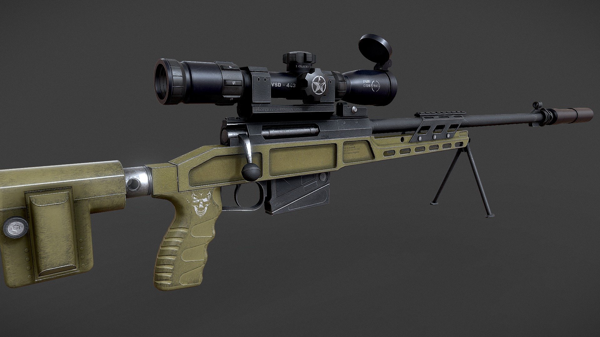 SV-98M - Buy Royalty Free 3D model by commiessar [72db6ff] - Sketchfab ...