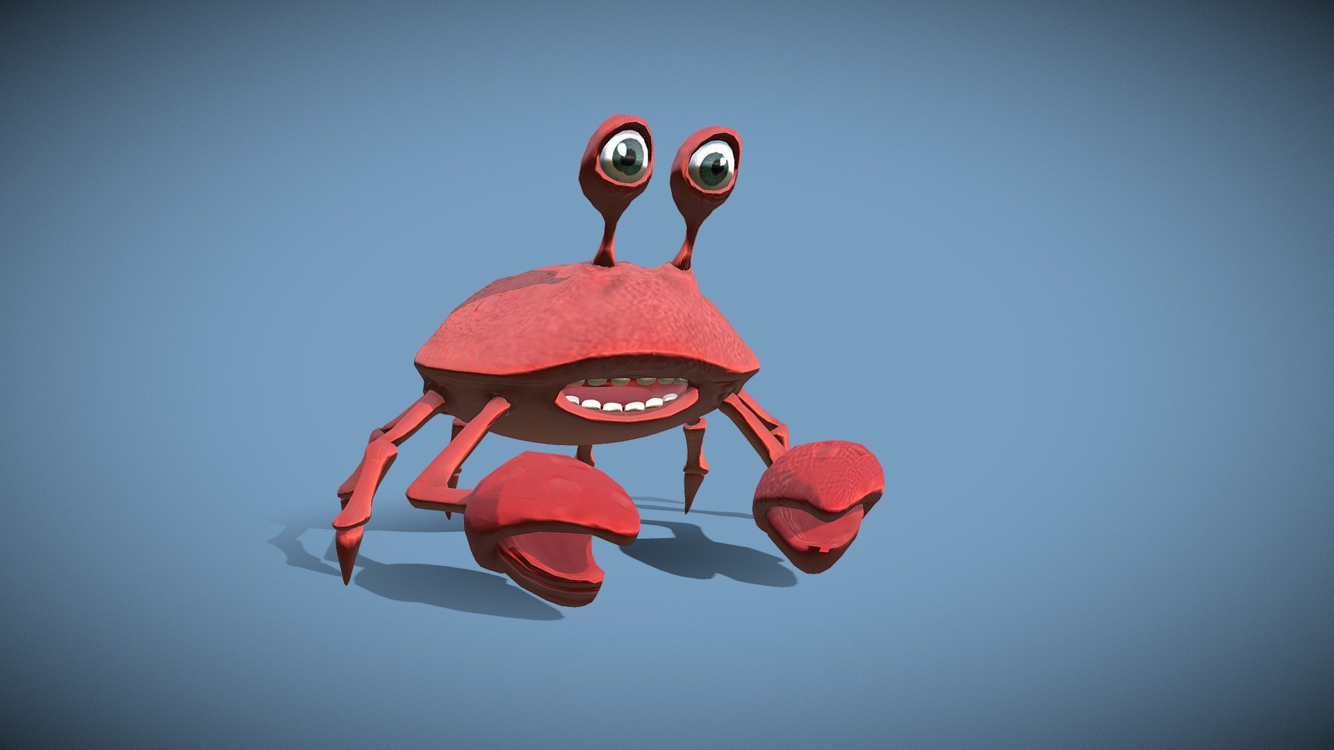 cartoon crab - Buy Royalty Free 3D model by 3DAnvil [72db962 ...