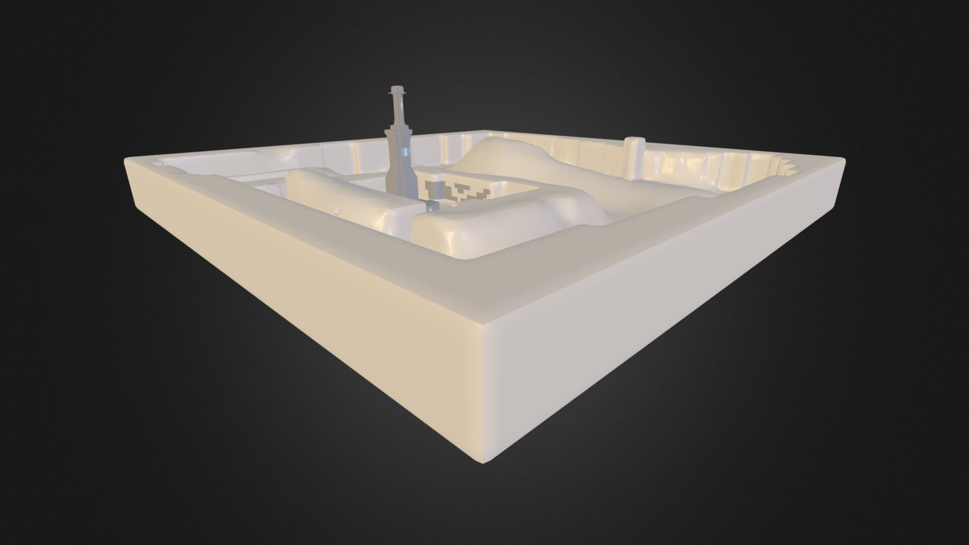 DESERT TOWER AREA.zip - 3D model by Lite [72dbad3] - Sketchfab