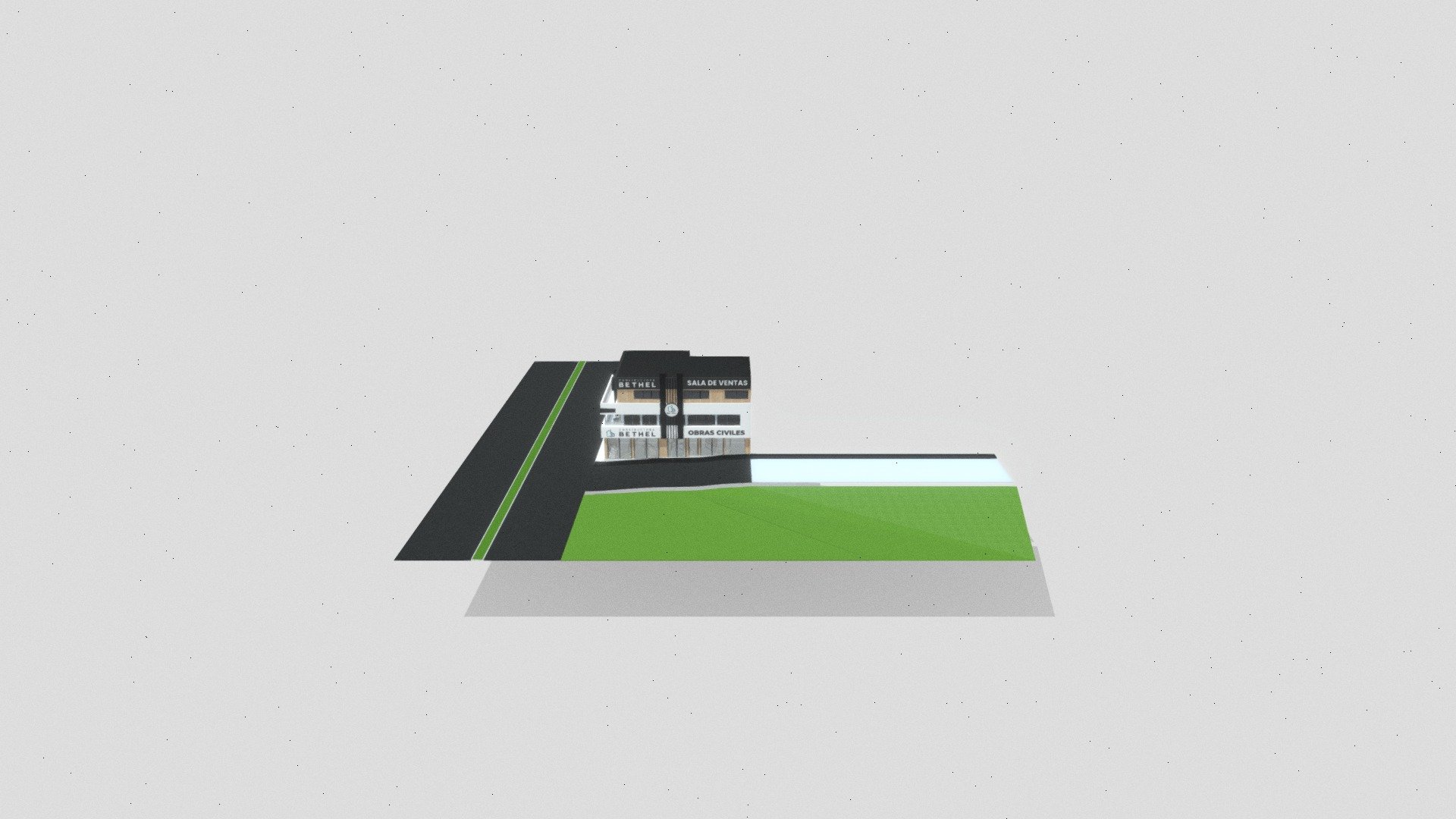 Fachada Bethel - 3D model by estacion-grafica [72dc069] - Sketchfab