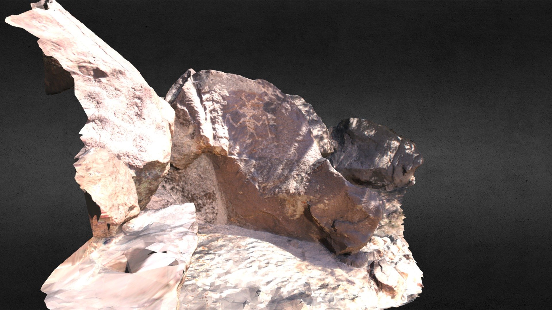 Deer Dancer (07_015_122_059AR2) - 3D model by Mesa Prieta Petroglyph ...