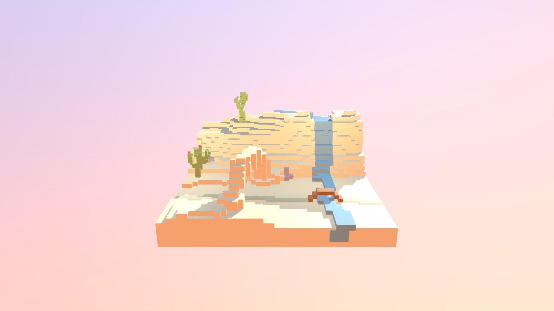 Blender52 week 9 : isometric Export test - 3D model by Oenvoyage ...