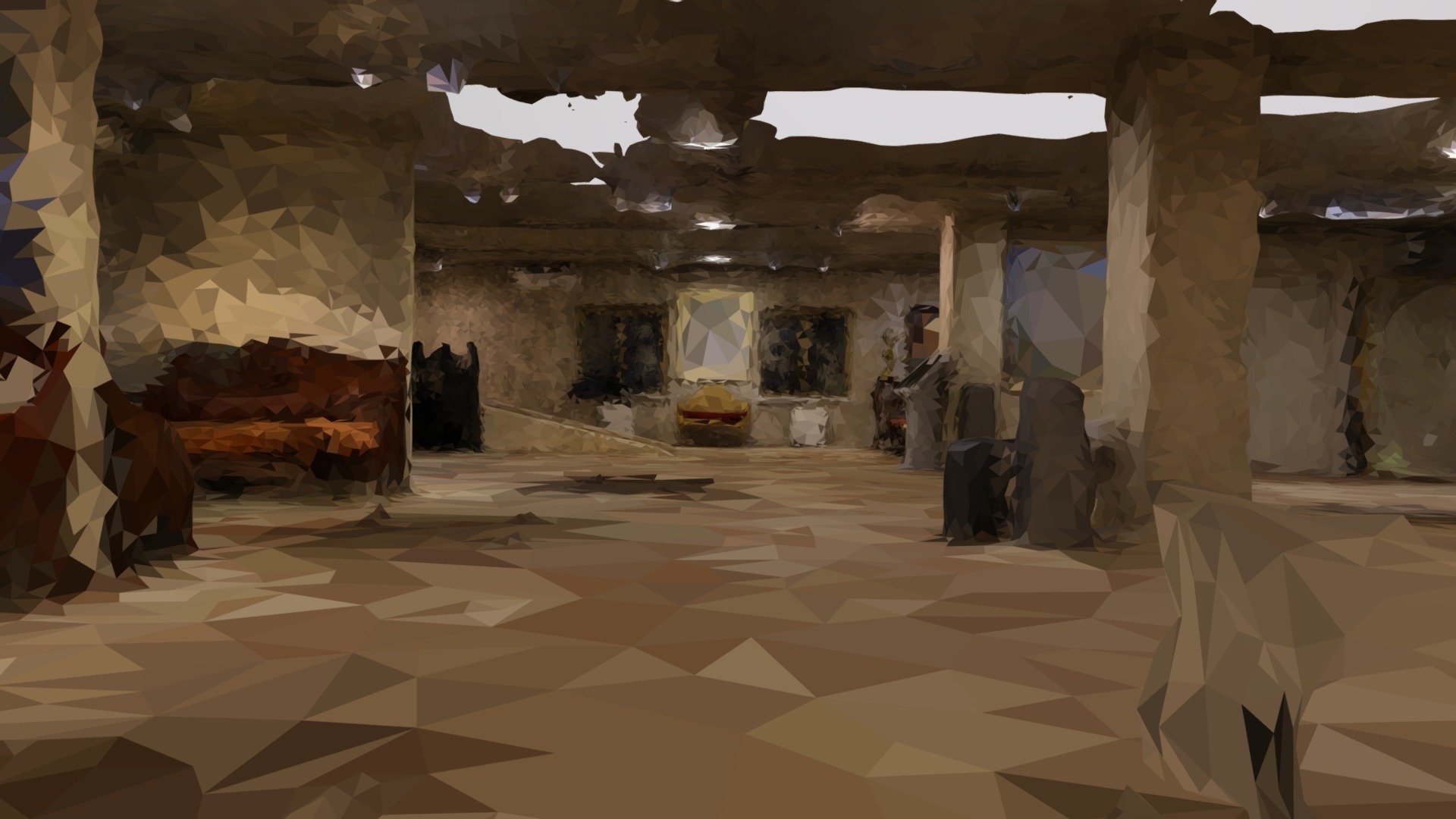 Exbition Hall Flat - 3D model by IreneHan [72de8b7] - Sketchfab