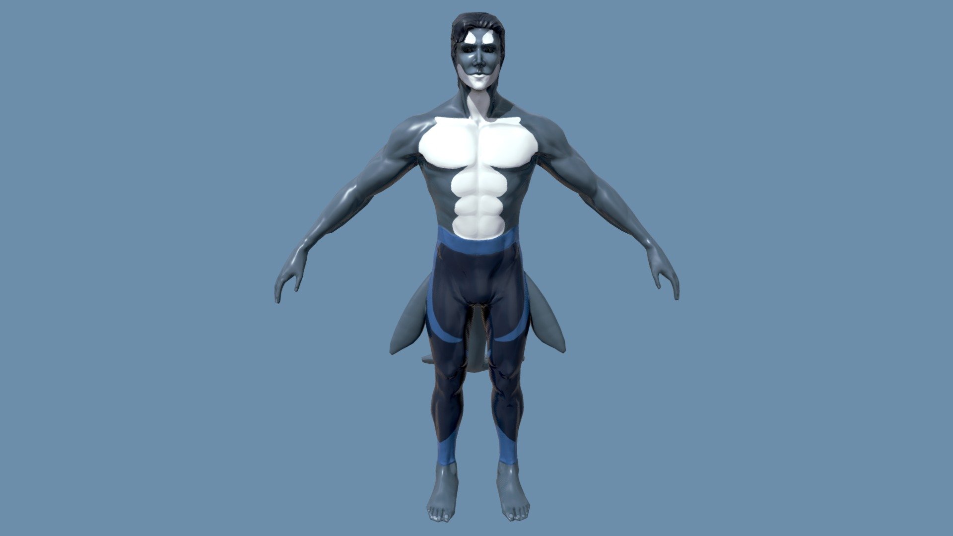 Orca man_textured - Download Free 3D model by juliekglos [72de918 ...