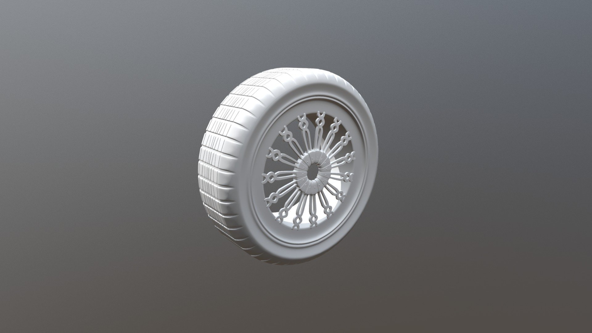 CGCookie Exercise: Modeling a Wheel - 3D model by freezingpingo [72def04] - Sketchfab