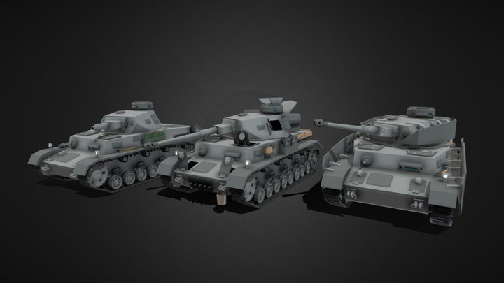 Pz4 3D models - Sketchfab