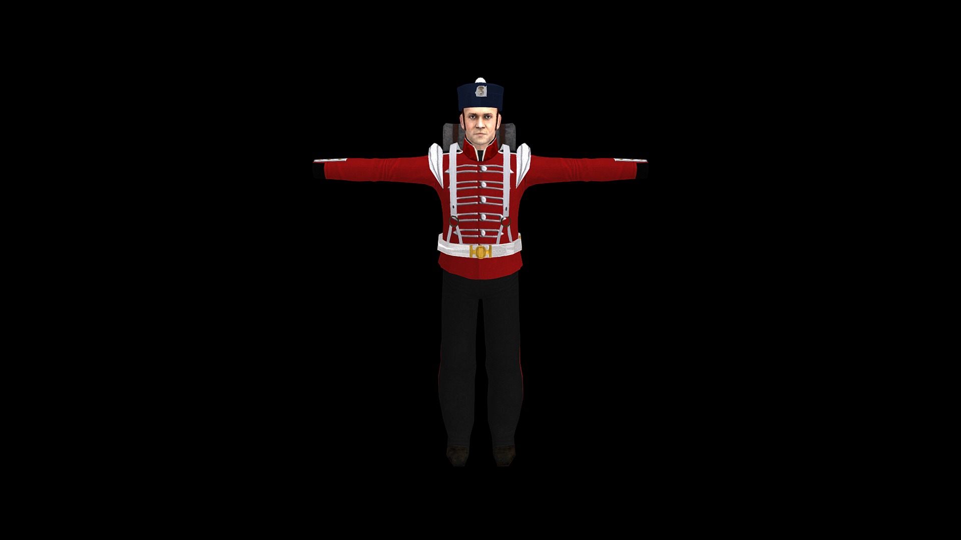 Tier 1: Welsh Fusilier soldier - 3D model by izzi_totalf [72e122a ...