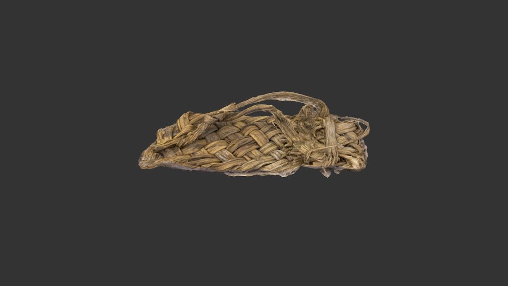 Yucca sandal (top) - Tonto NM - 3D model by doctorlp [72e24a1] - Sketchfab