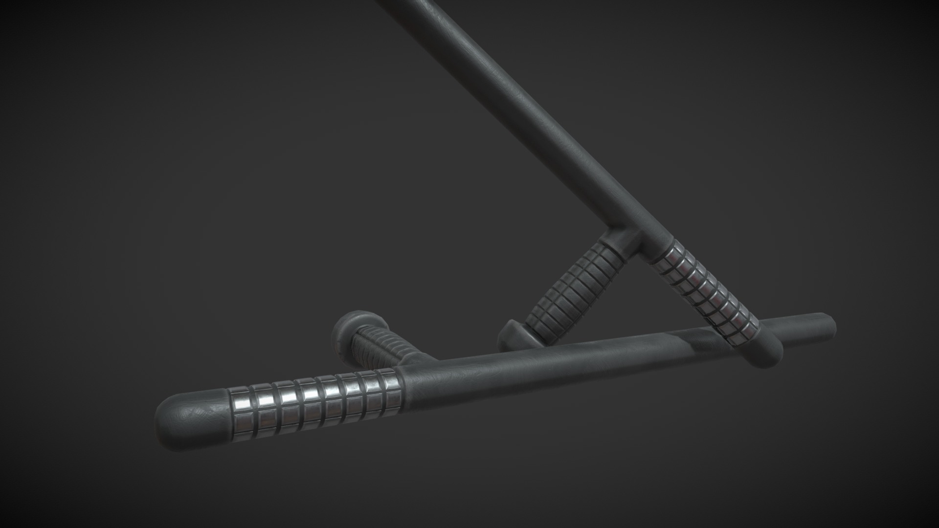 Police tactical tonfa - 3D model by Shapernode [72e3bc4] - Sketchfab