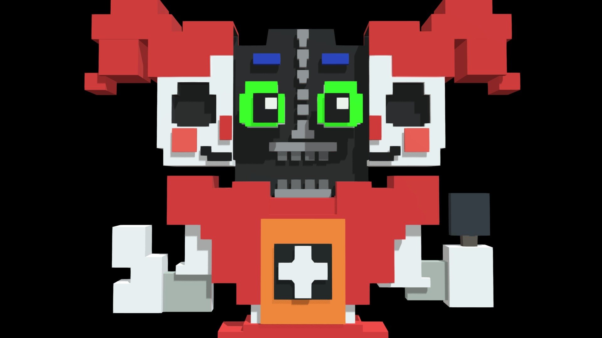Eight bit-baby - Download Free 3D model by funtimfoxy9g [72e5e9e ...