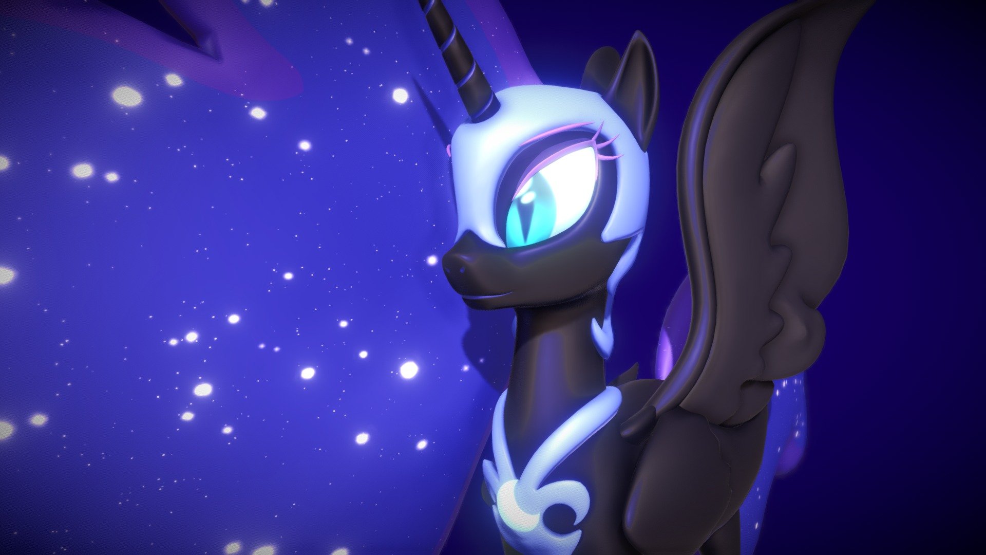 Nightmare Moon (MLP) - Download Free 3D model by VV (@VV2006) [72e6242 ...