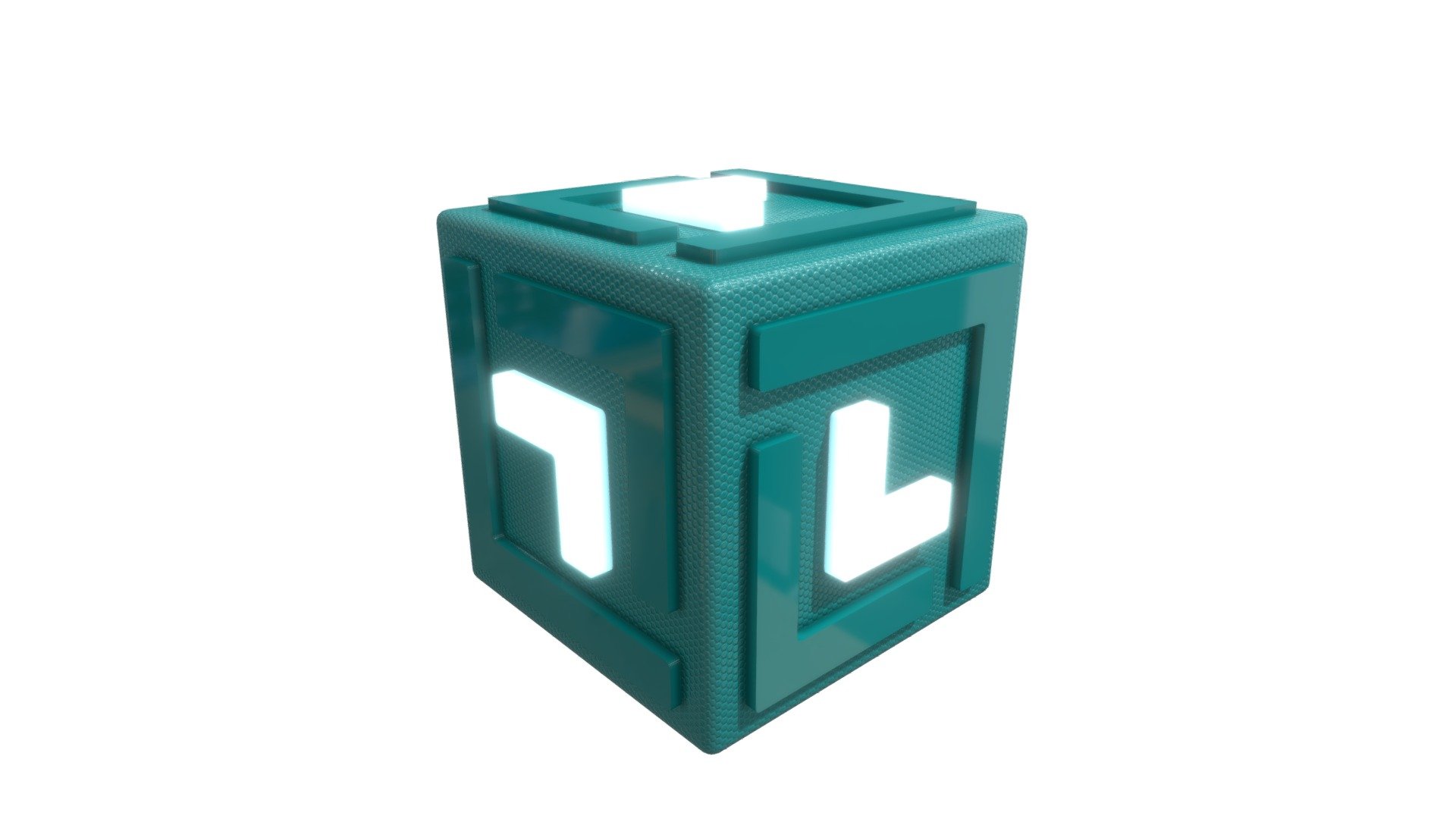 Green Cube - 3D model by jstabe [72e67f2] - Sketchfab