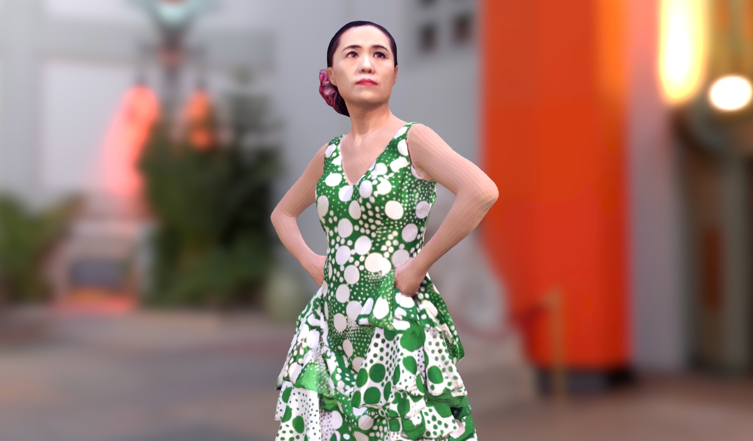 Flamenco Dancer - 3D model by 3dbaka [72e6aa5] - Sketchfab