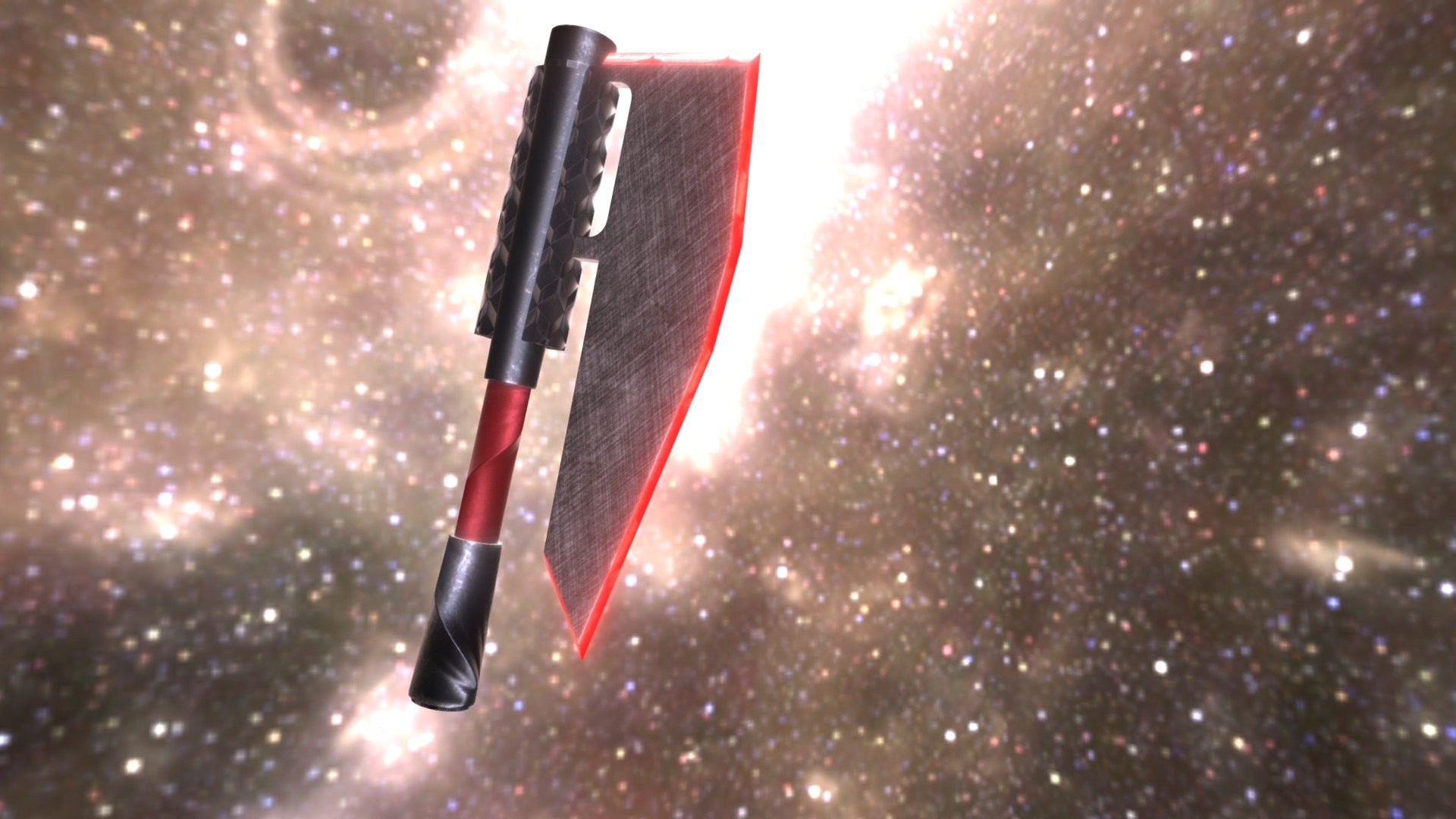 Sci-fi Axe - 3D model by Bullet3gr [72e7493] - Sketchfab