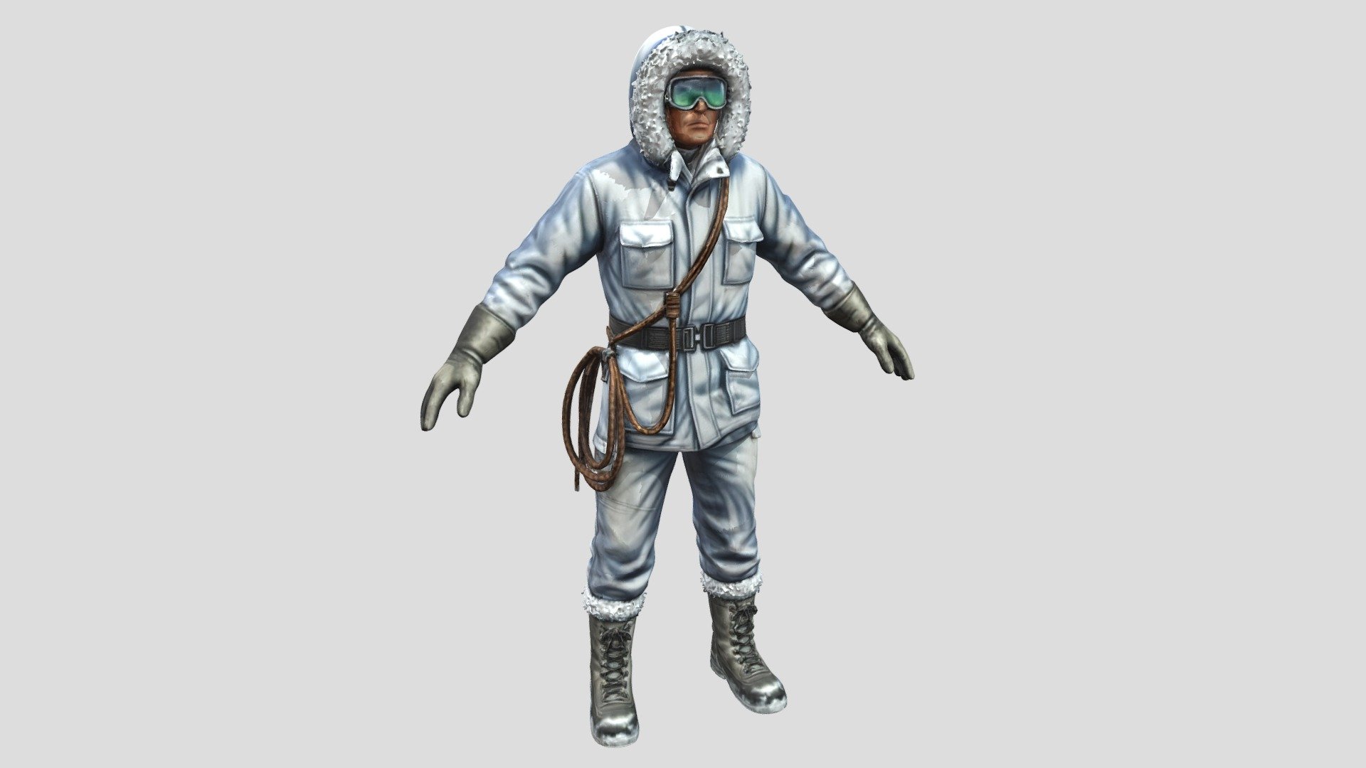 Arctic Adventurer - Download Free 3D model by illustros [72e9e1a ...