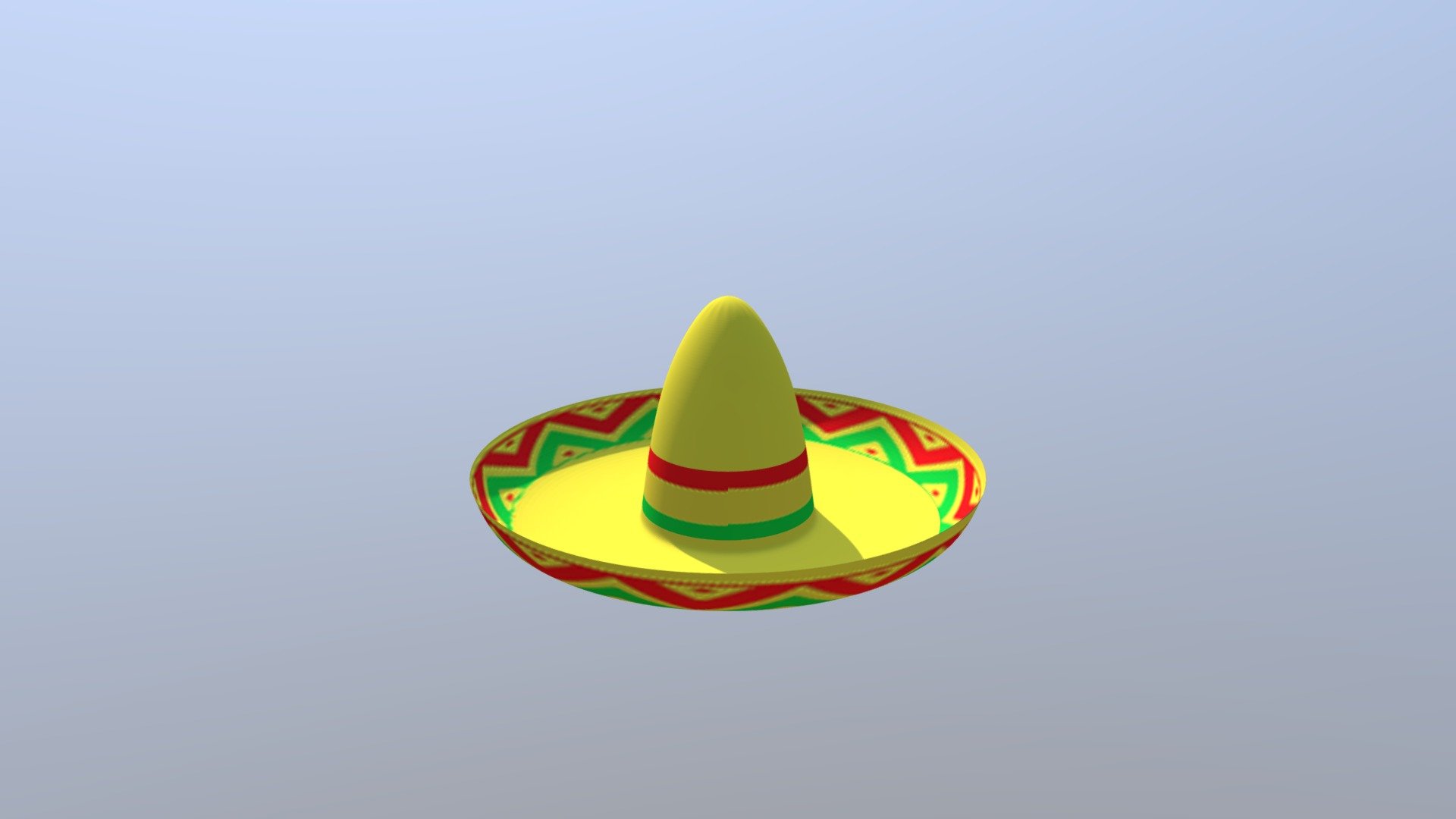 mexican hat - Download Free 3D model by lemonsugus [72ea410] - Sketchfab