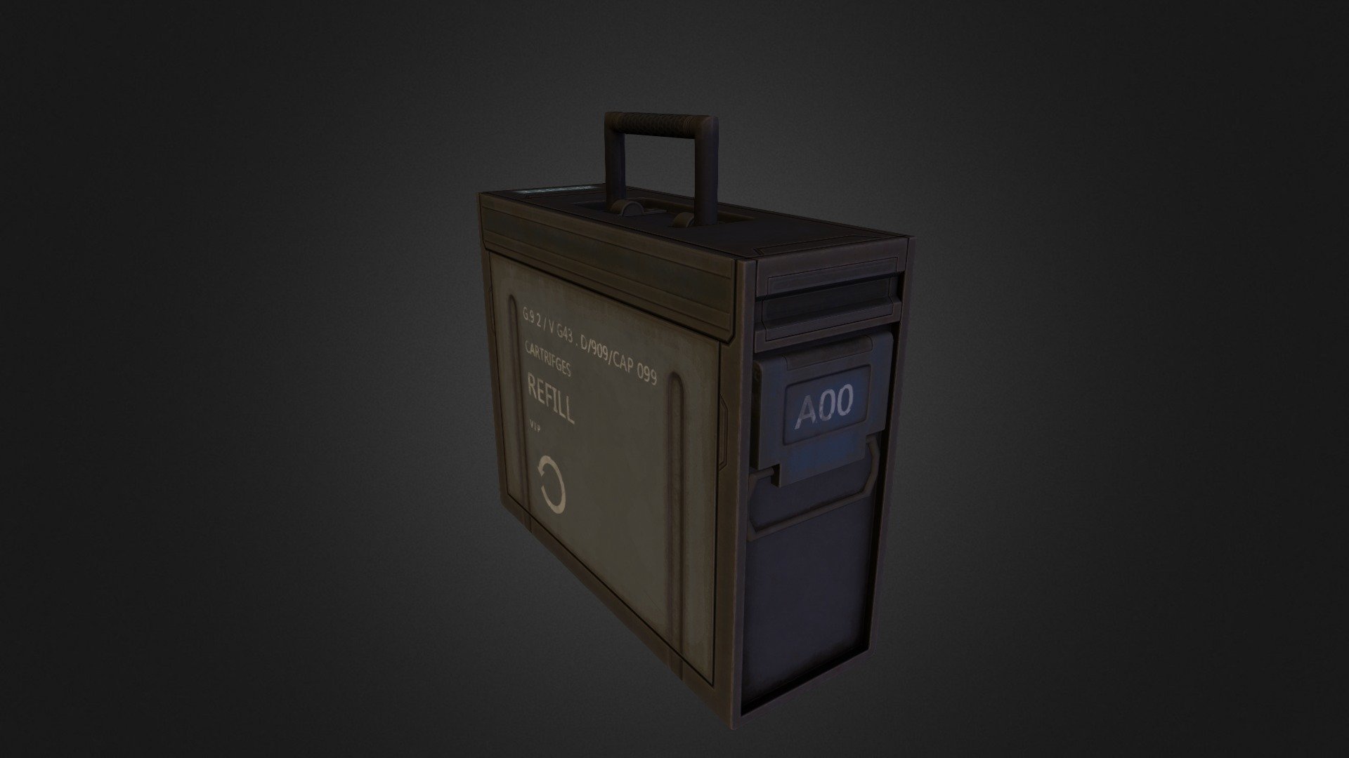 Suitcase_Ddo - 3D model by shiwei_ren [72eab3d] - Sketchfab