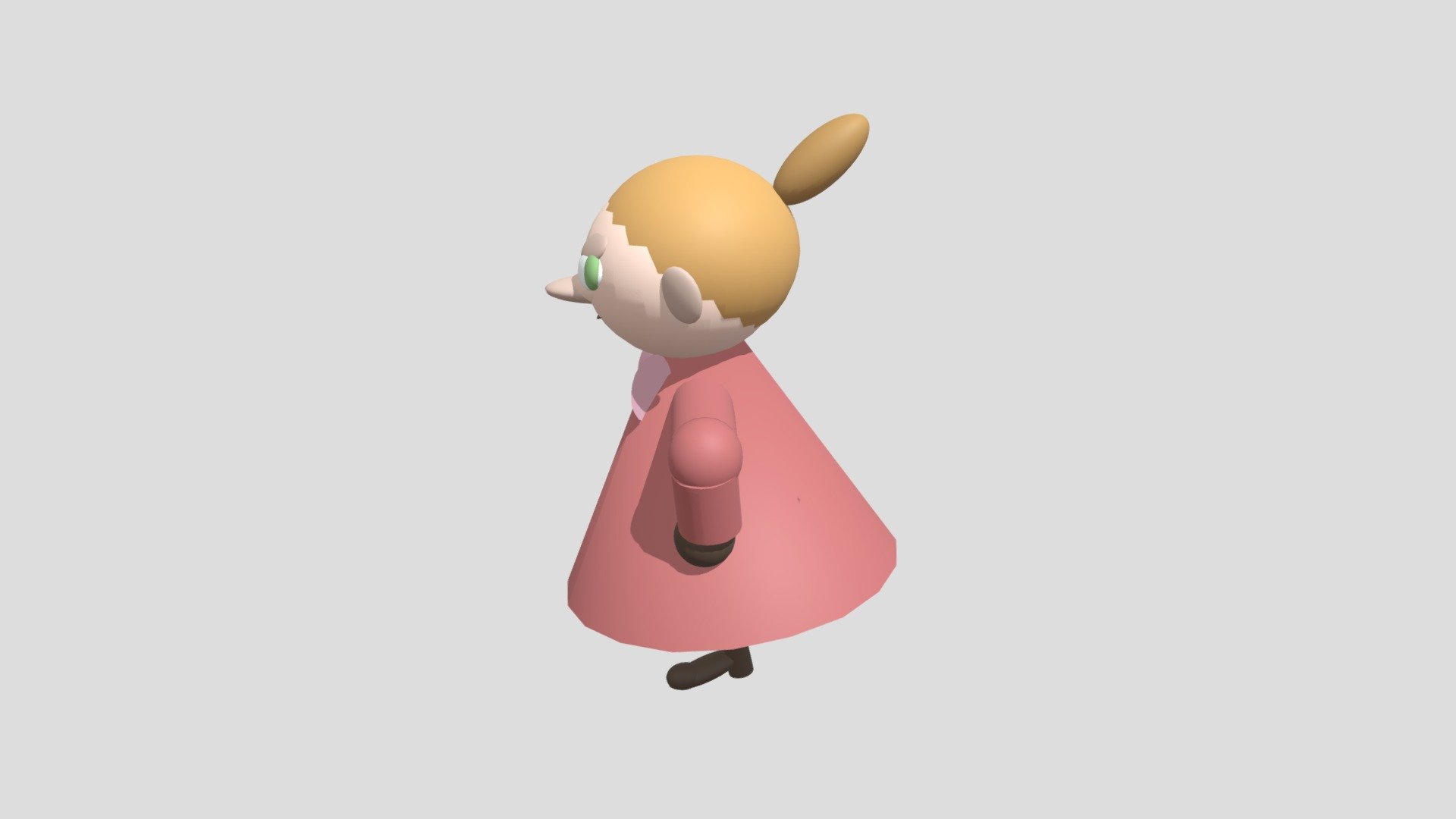 Simple character model | "Lille My" - 3D model by Psych-itsMike ...
