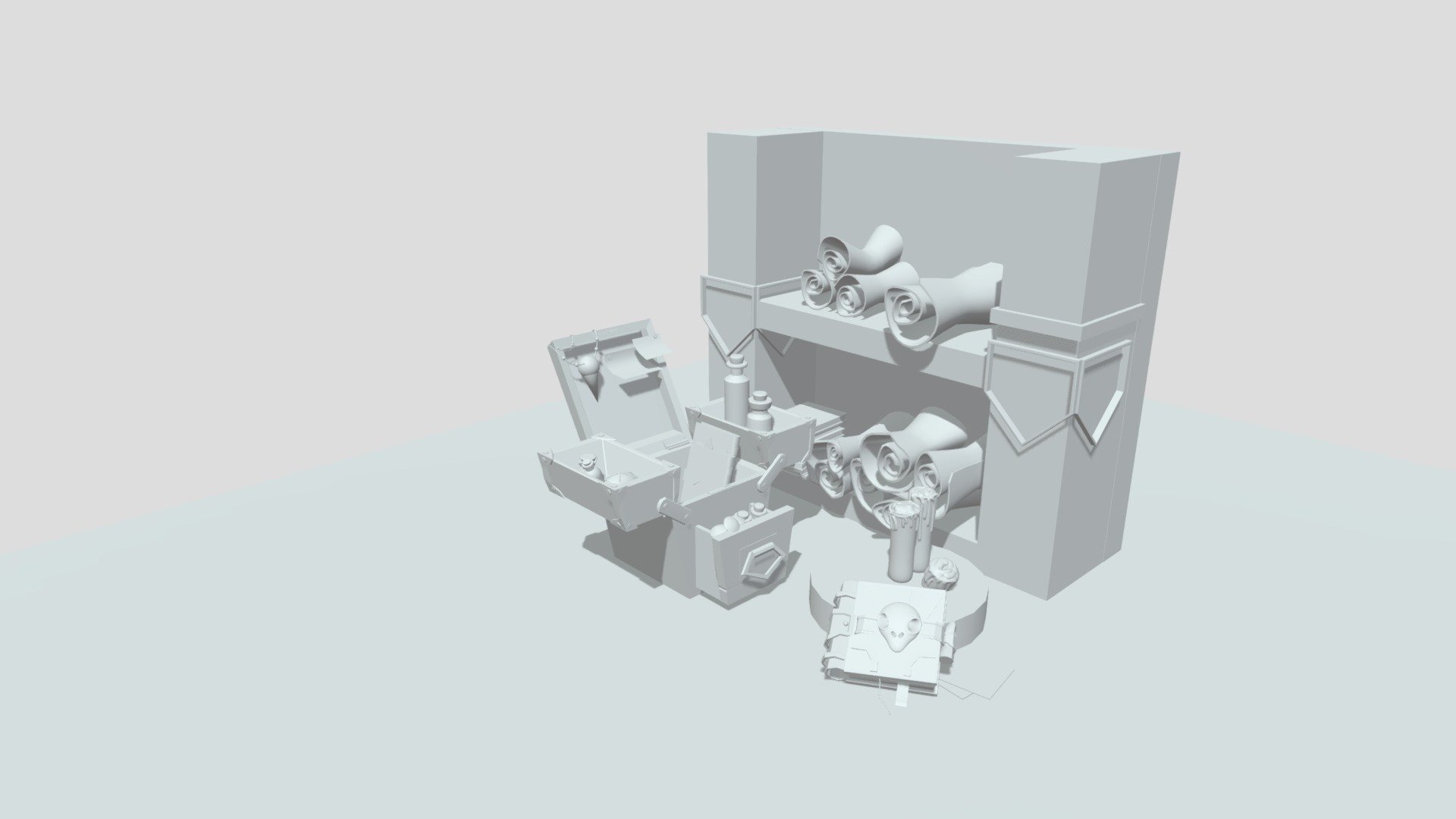 Sadigli_Frank_Witchbox_4.3 - 3D model by f.sadigli [72ec41d] - Sketchfab