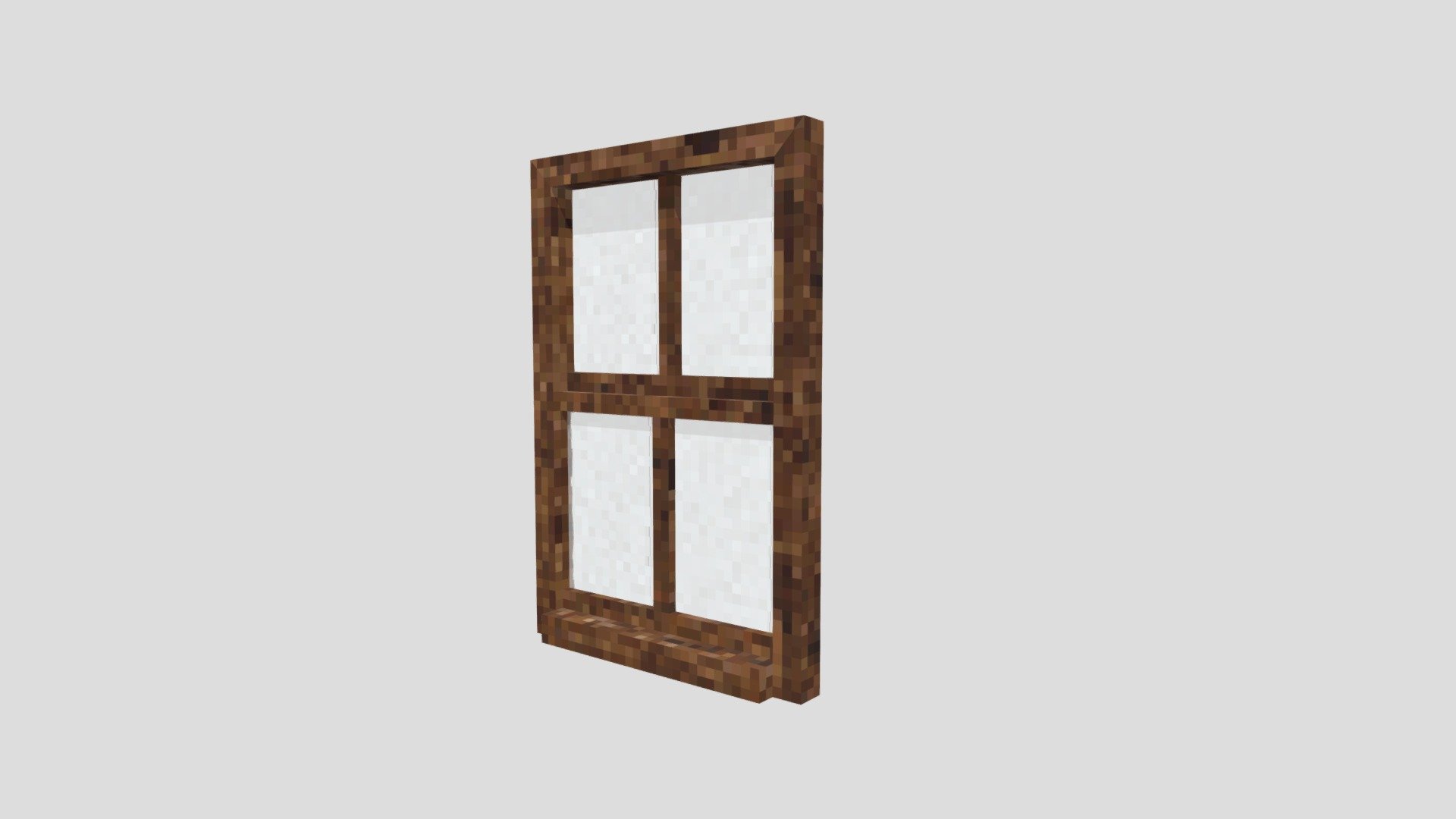 Window - PBR Pixel Art - 3D model by Piscode_ (@pesovax) [72ec65c ...