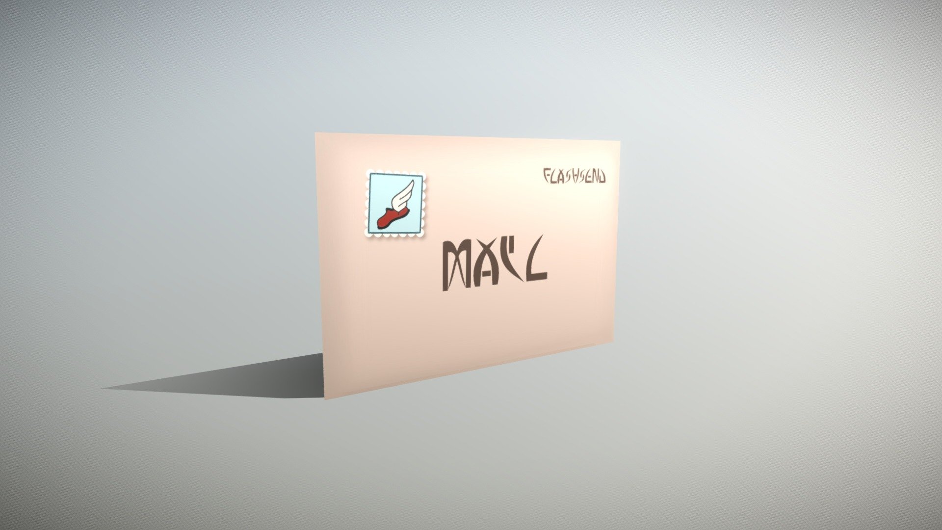 Mail Letter - 3D model by tiago-chefe [72ed8ae] - Sketchfab
