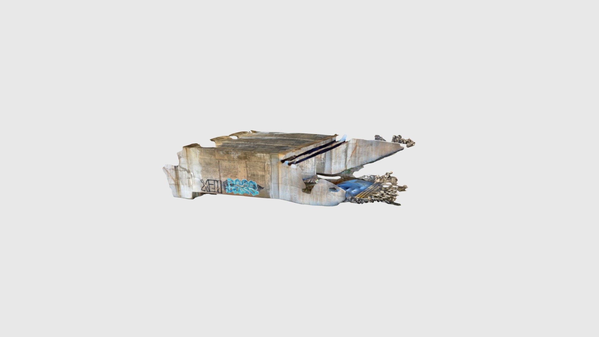 Imhoff Creek Bridge 3 - Download Free 3D model by HarrisW (@hwilson702 ...