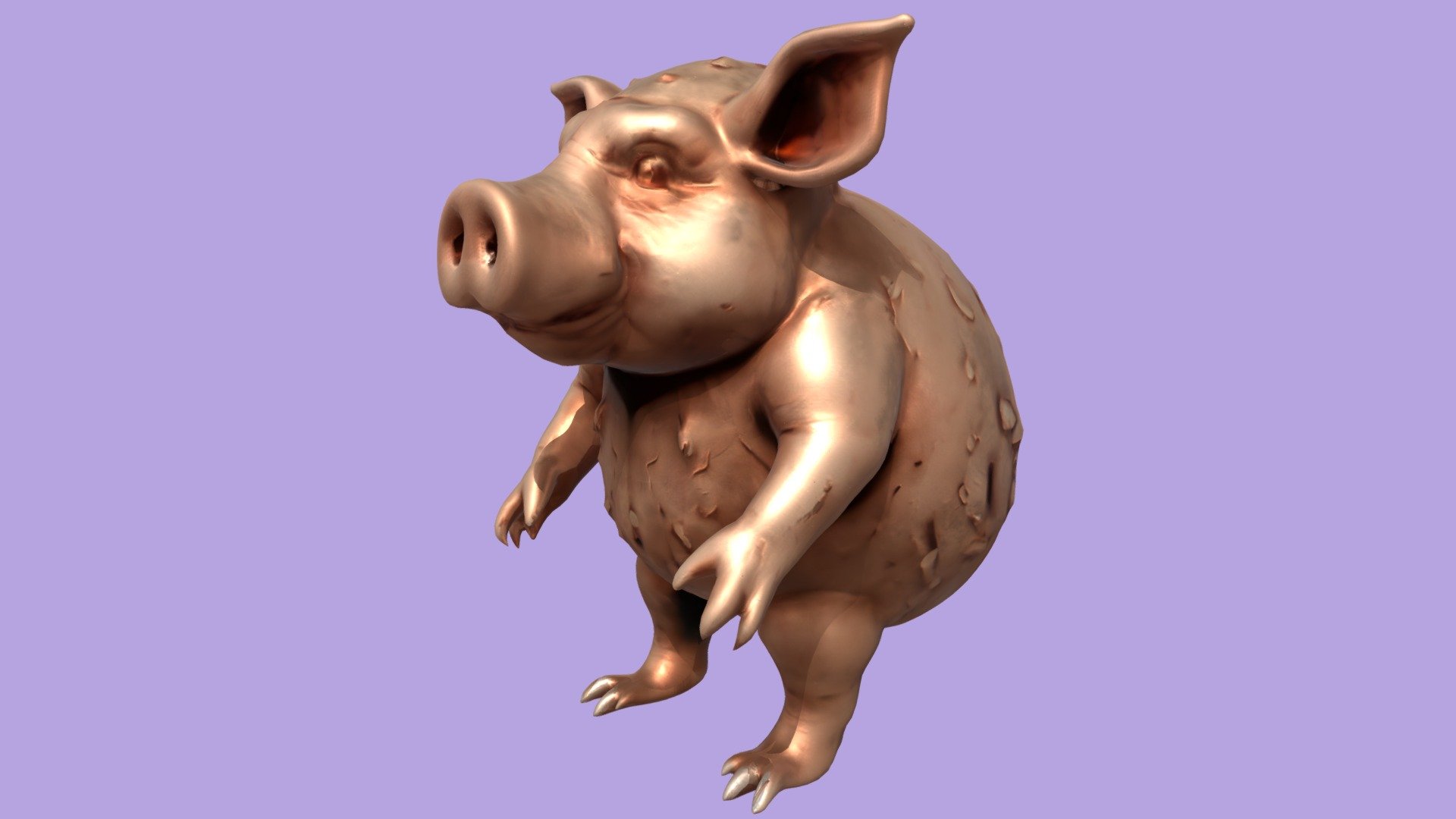 Anthropomorphic pig character - 3D model by ☢️𝚂.𝚃.𝙰.𝙻.𝙺.𝙴.𝚁 ...