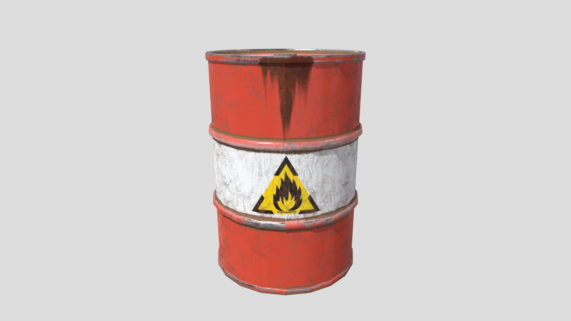 Explosive Oil Barrel - Download Free 3D model by cnolen [72ef78a ...
