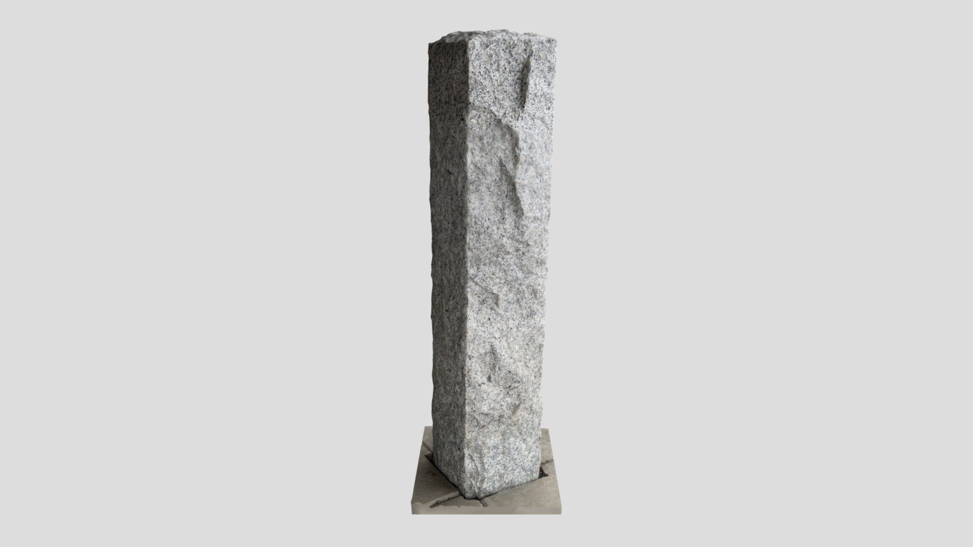 Stone Pillar 01 - Download Free 3D model by 3dmikael [72f0238] - Sketchfab