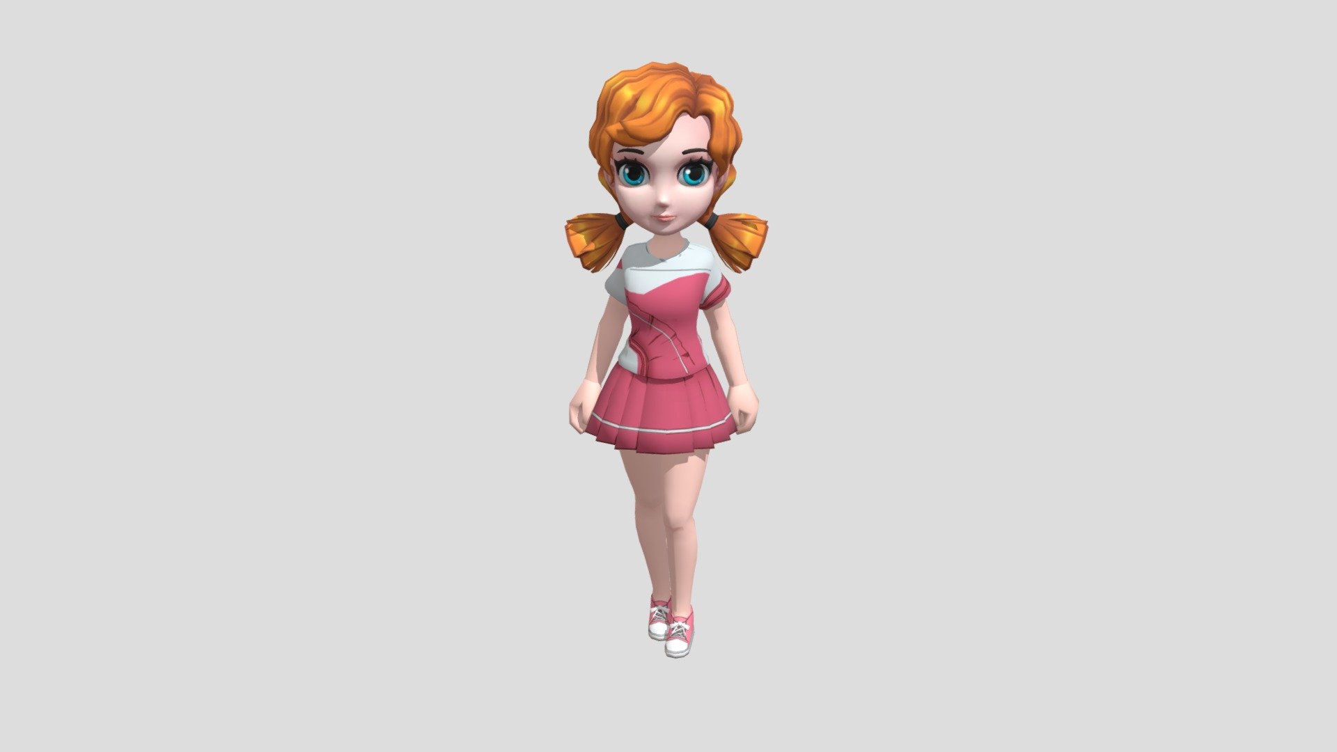 Digi Girl - 3D model by AK18 [72f0861] - Sketchfab