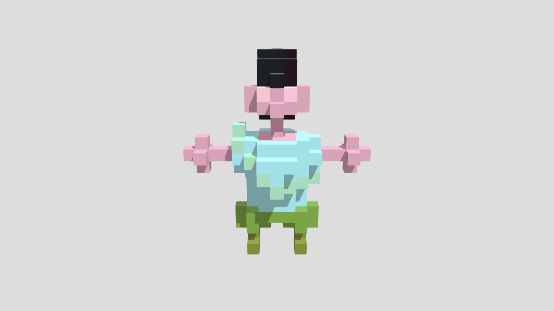 Pixel Guy With Sword By Doms Animation Studios - 3D model by Doms ...