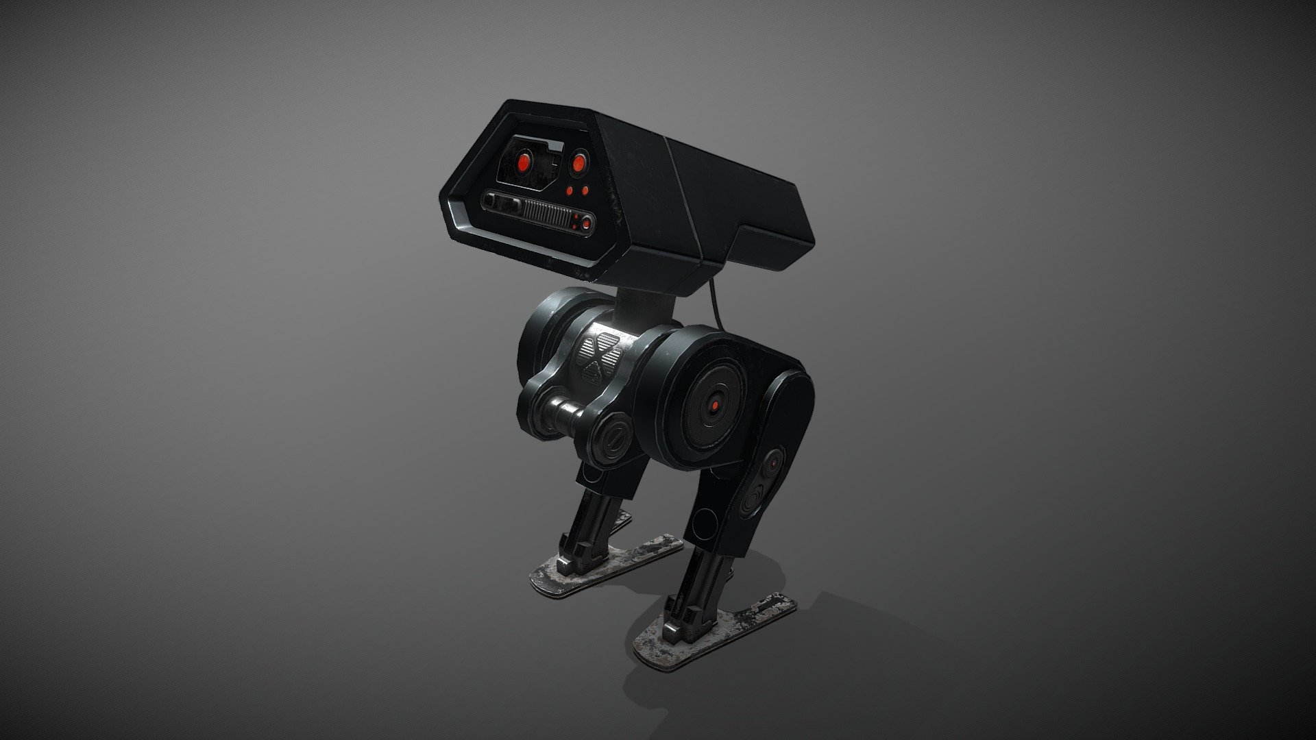 Star Wars Droid - 3D model by Sam Armstrong (@SpaceWizard) [72f20a8 ...