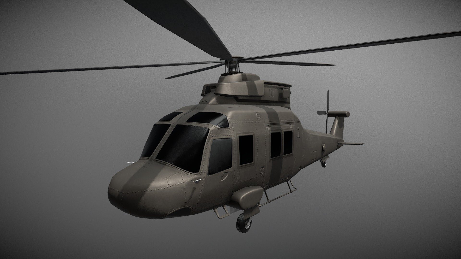 Helicopter - 3D model by gktriumph [72f3998] - Sketchfab
