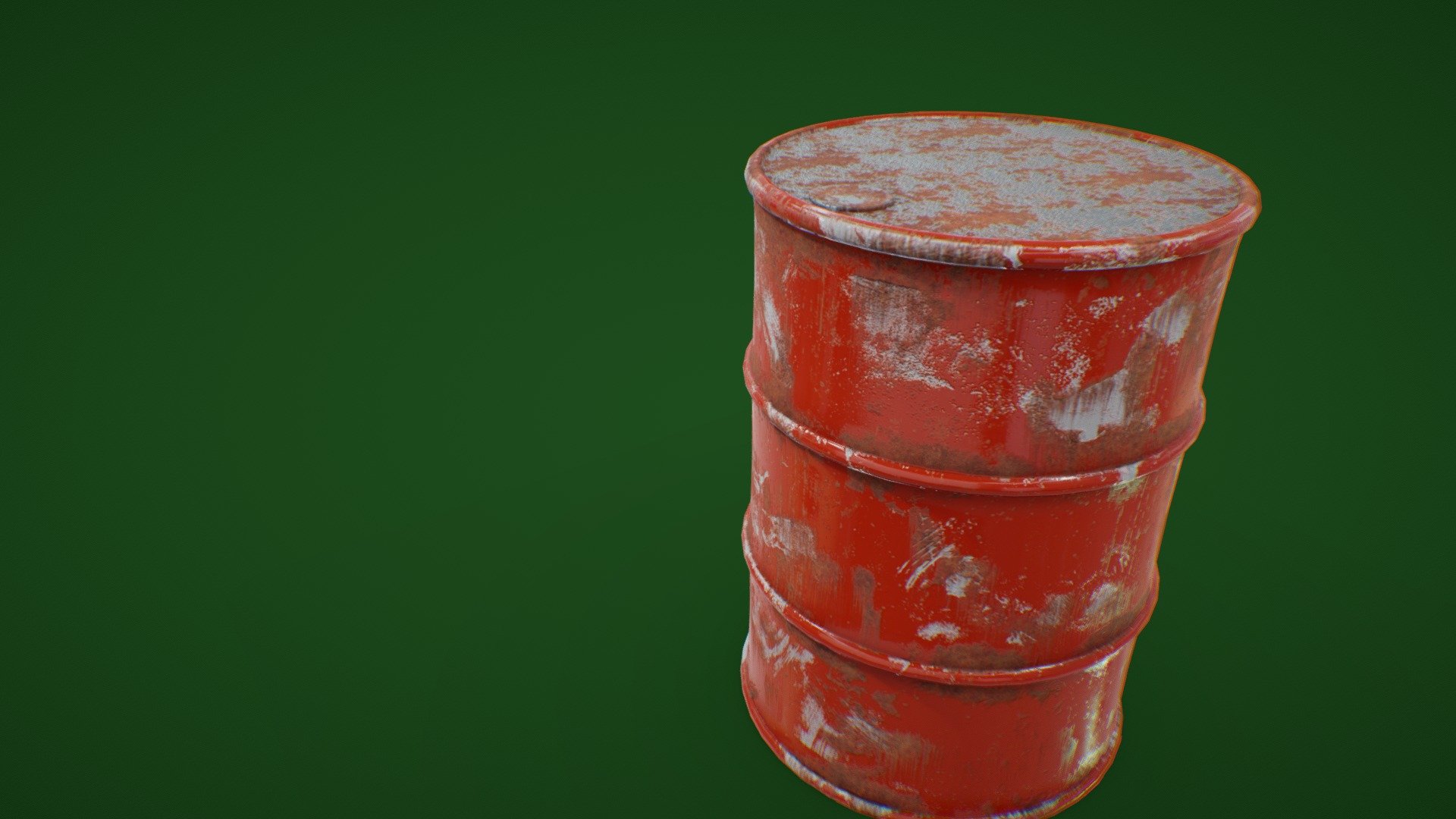 Rusty oil drum bin - Download Free 3D model by Costi Enrico ...