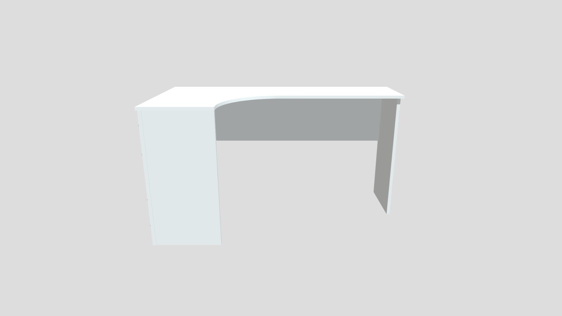 Ergonomic right table Argo a-203.60 - Download Free 3D model by ...