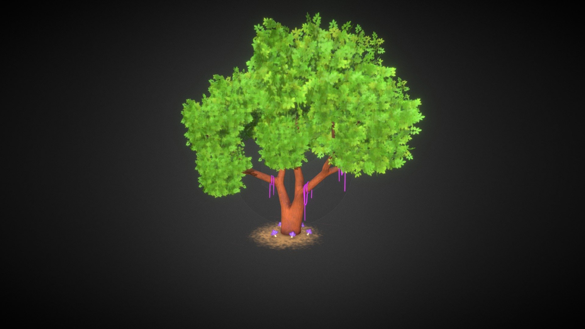 Glowing Tree 01 - 3D model by Doaa Sheha (@DoaaSheha) [72f8006] - Sketchfab