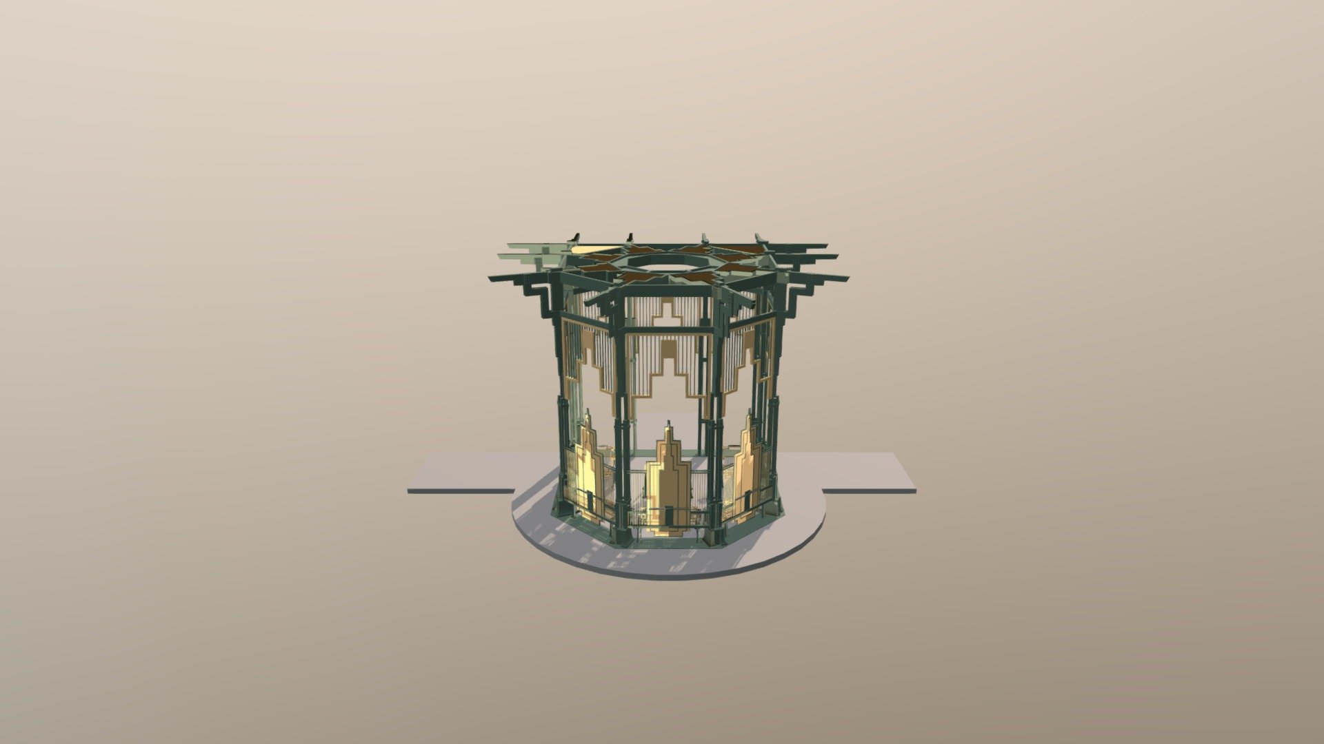 Rotonda 4 - 3D model by Eugene Leguta (@Eugene.Leguta) [72fa8e7 ...