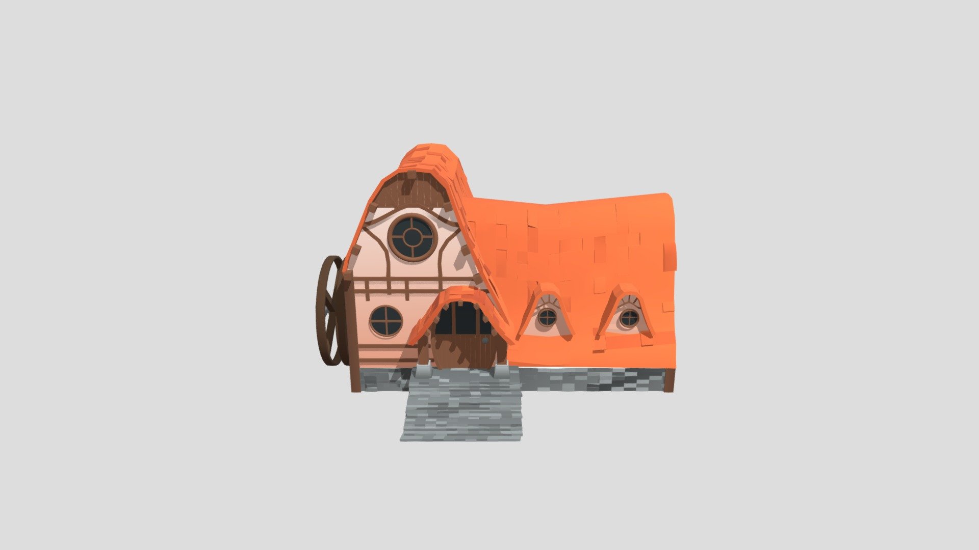 Halloween House - 3D model by crimat (@createme1123wl) [72fb1d8 ...