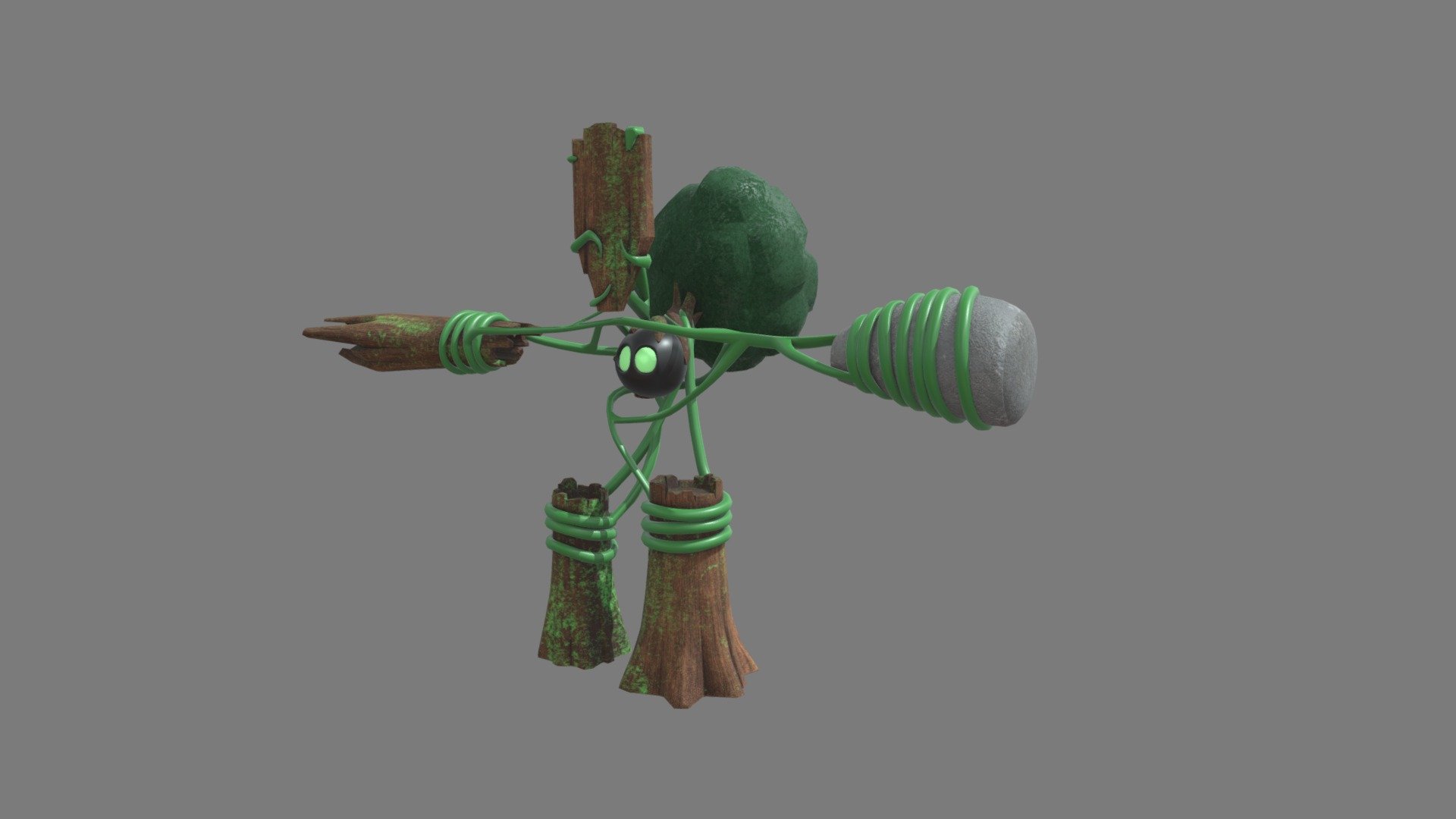 TreeGolem - 3D model by ckilgore204 [72fe558] - Sketchfab